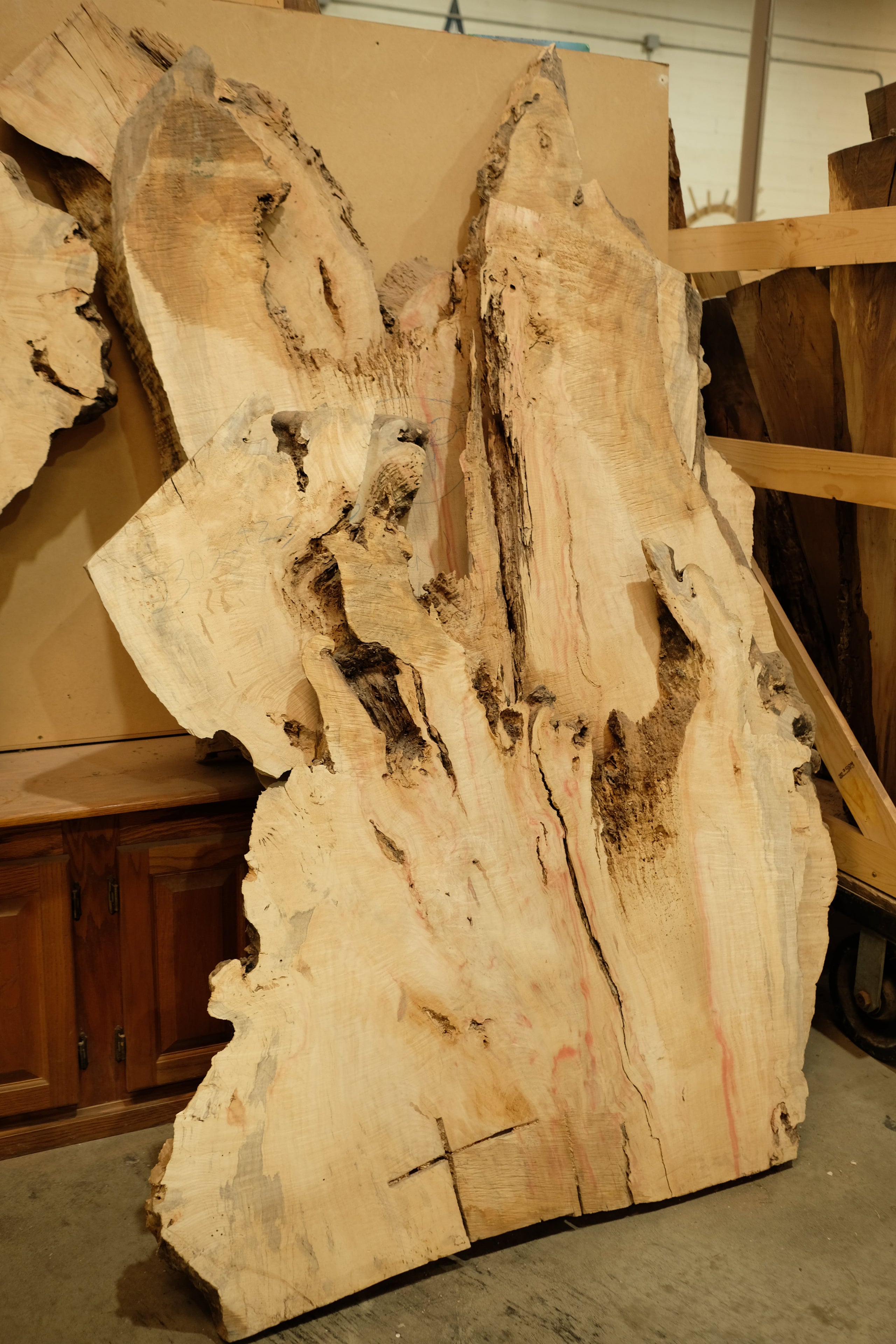 Flaming Box Elder Slabs | OP Hardwoods LLC